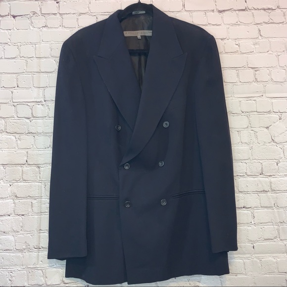 Le Collezioni | Suits & Blazers | Le Collezioni Black Italian Made Wool ...